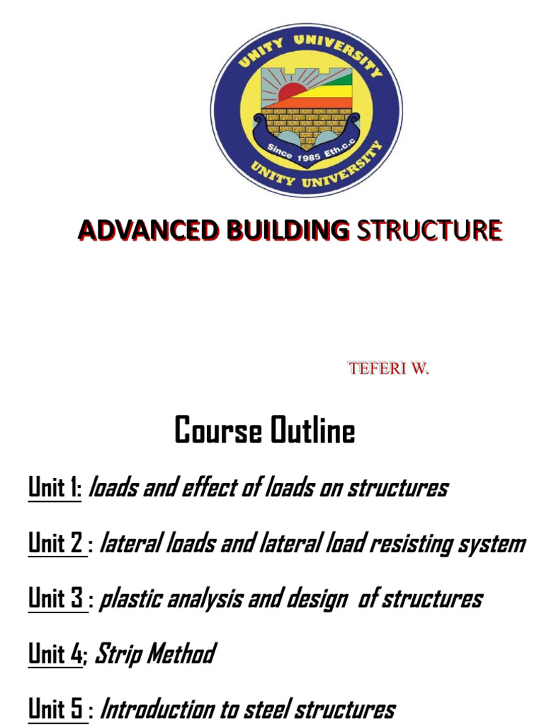 CH-1-Loads & effect of loads on structures | PDF | Structural Load ...