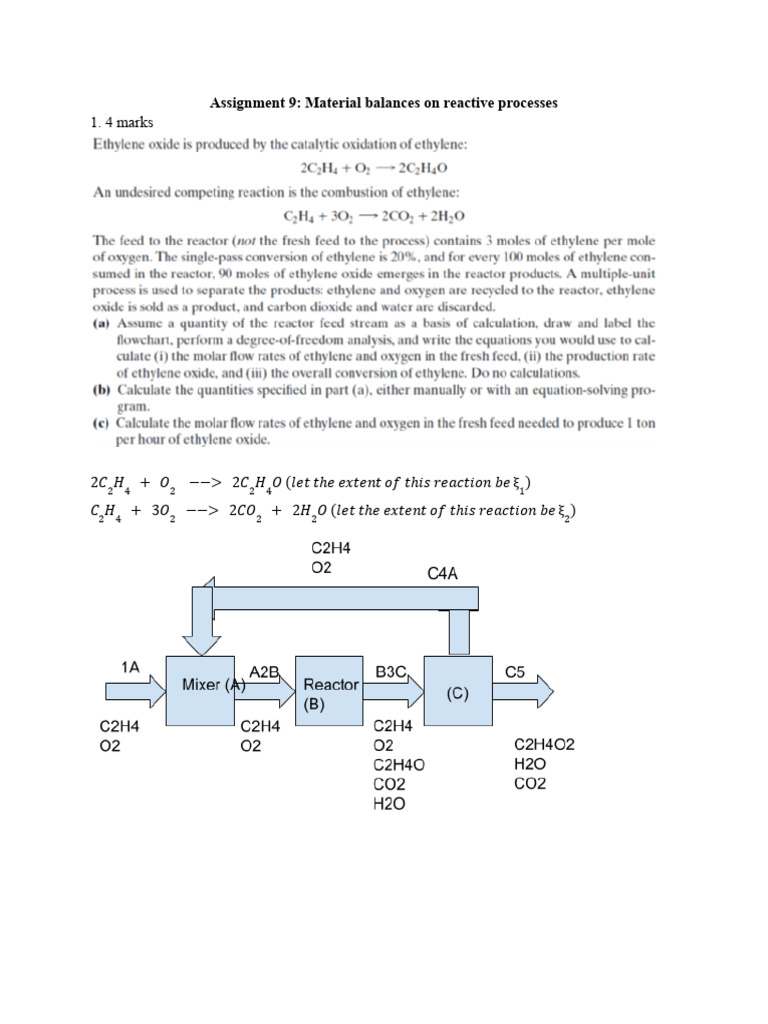 Chemical Assignment CPC | PDF | Mole (Unit) | Chemical Substances