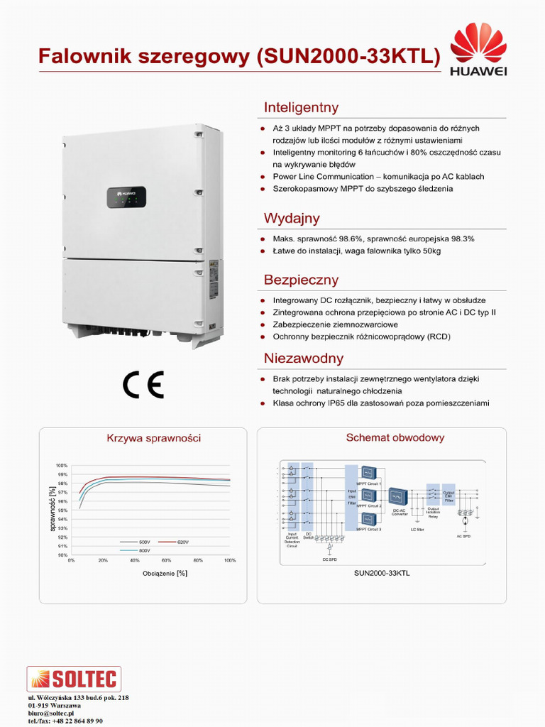 (PL) Sun2000-33ktl Soltec | PDF