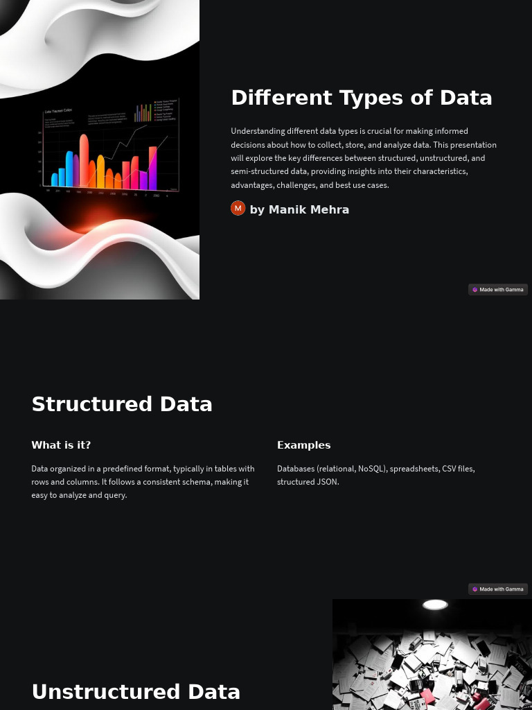 Different Types of Data | PDF