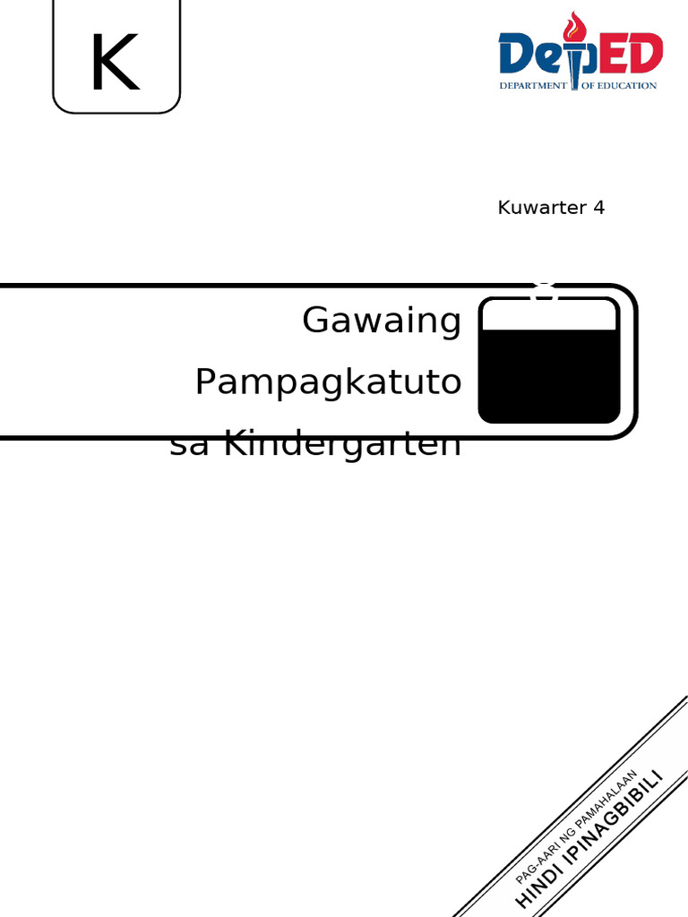 KLAS Kinder Q4 Week8 v.3 | PDF