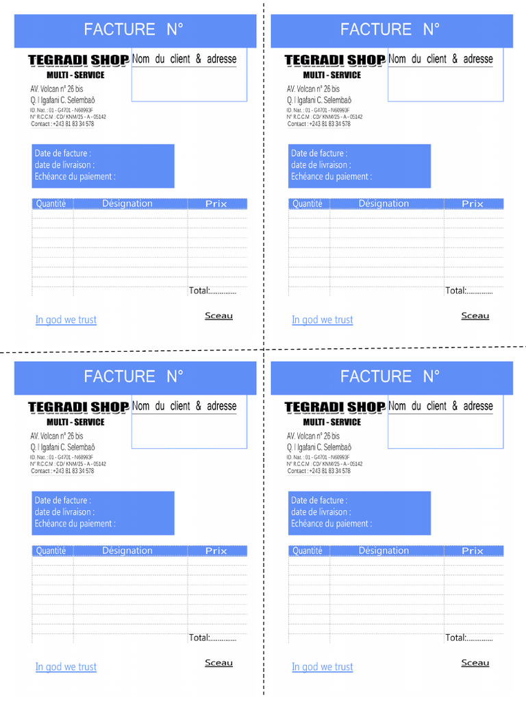 Facture | PDF
