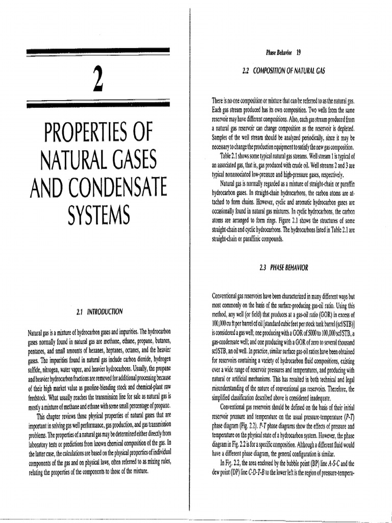 L4 - Properites of Natural Gases and Condensate Systems - Natural Gas ...