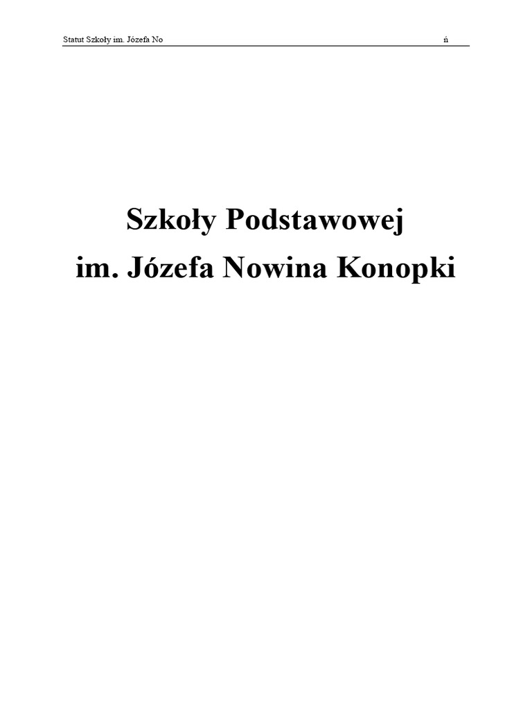 Statut SP Mogilany Grudzien 2017 | PDF