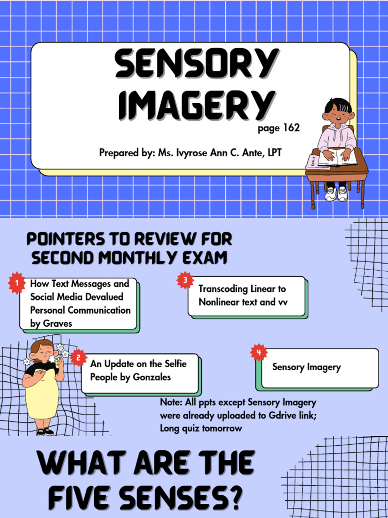 Q2- Sensory Imagery | PDF | Senses | Somatosensory System