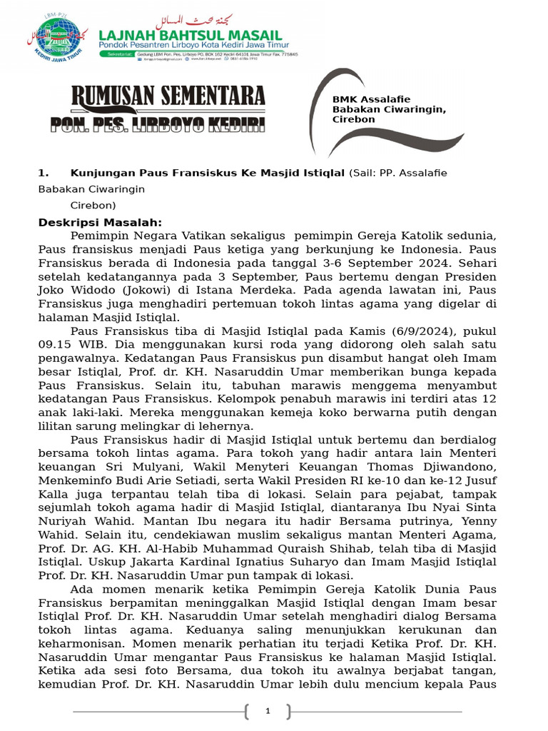 Rusem Fix BM Babakan Cirebon 24 | PDF