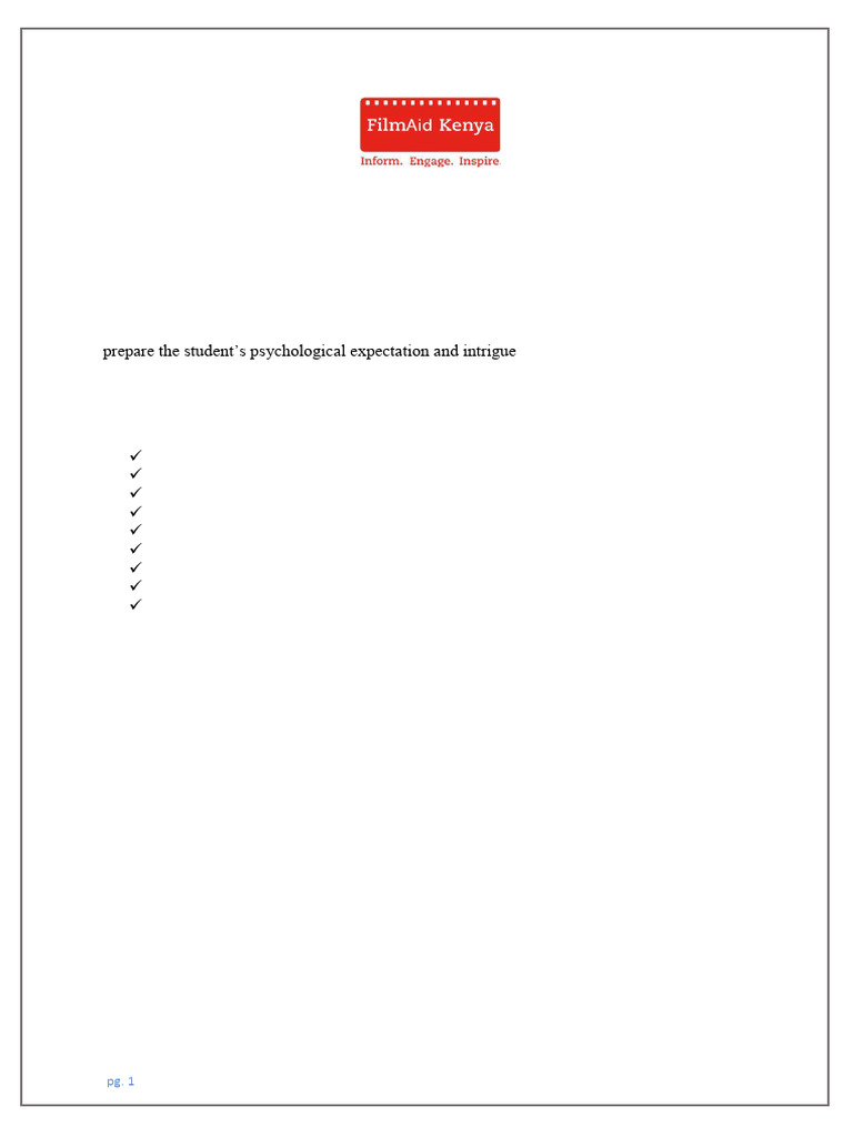 Intro To Film Production Notes | PDF | Filmmaking | Fantasy