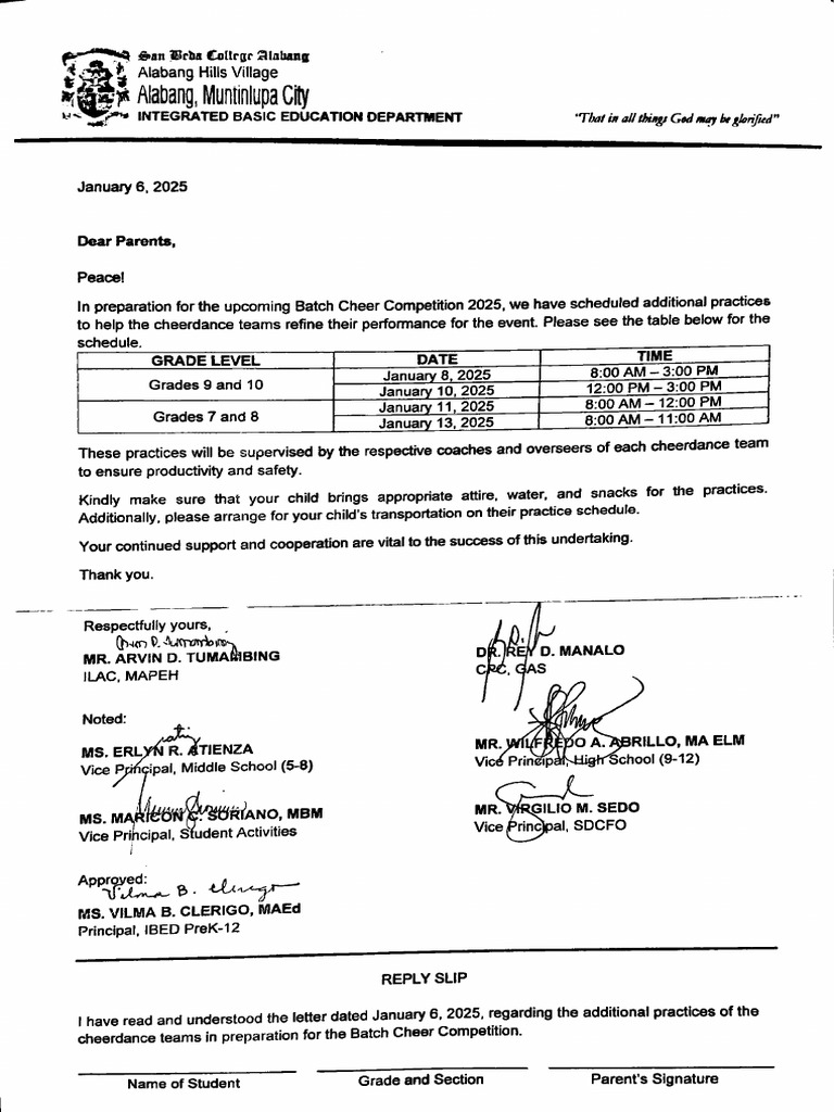 Letter for Additional Practice | PDF
