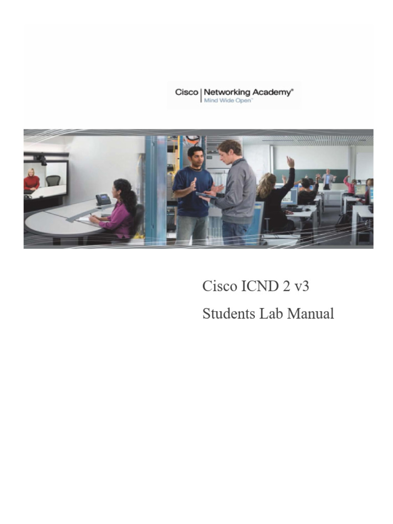ICND2 v3 Students Lab Manual | PDF | Computer Network | Computer Architecture