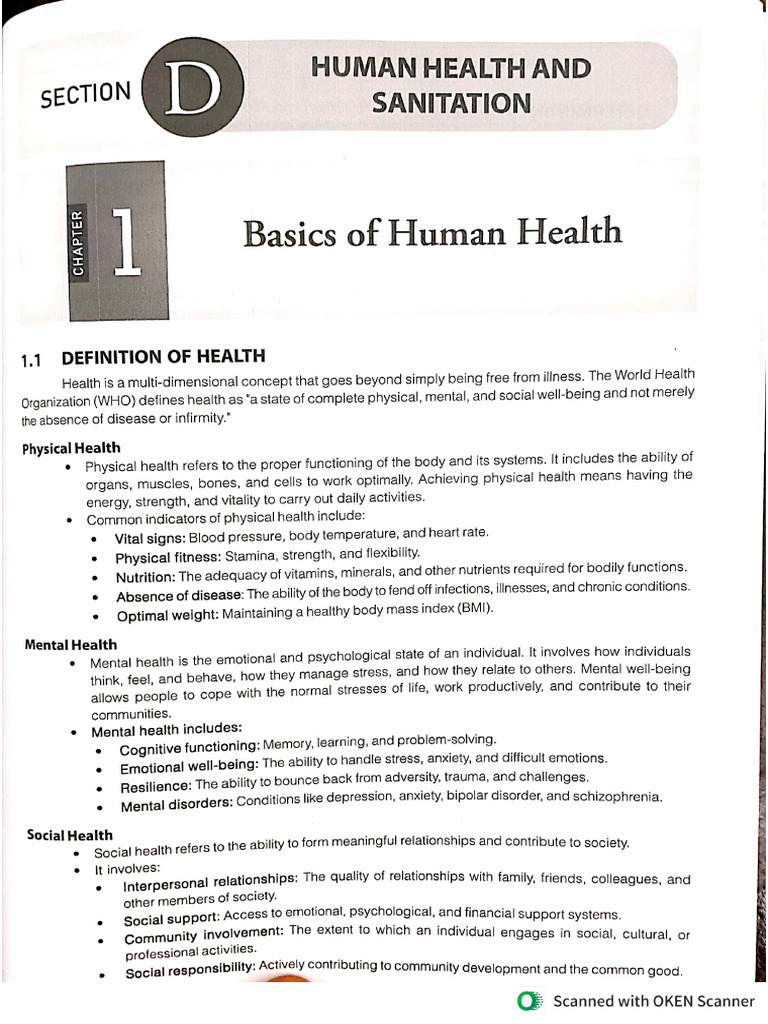 Vol 5 - Health & Sanitation | PDF