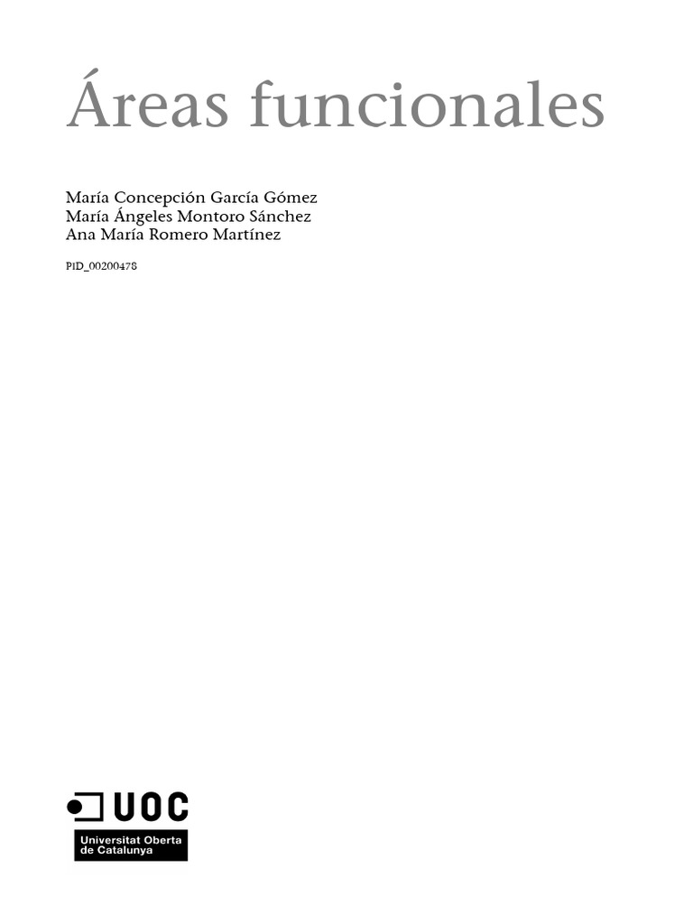 Areas Funcionales | PDF | Reclutamiento | Liderazgo
