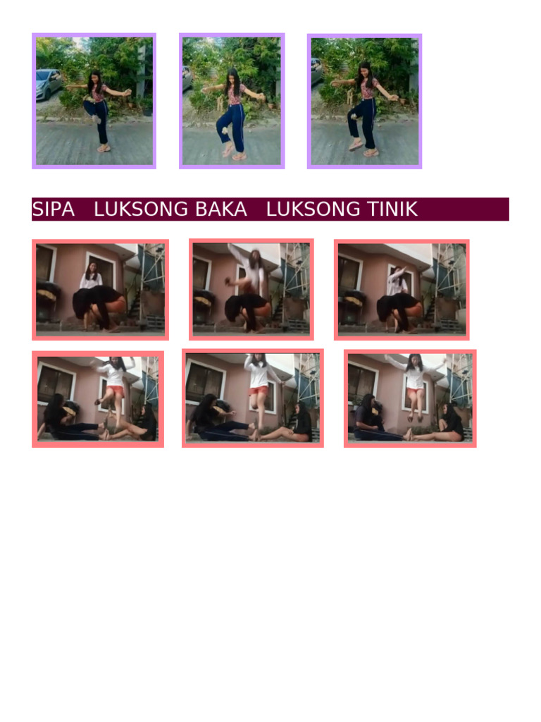 Sipa Luksong Baka Luksong Tinik | PDF