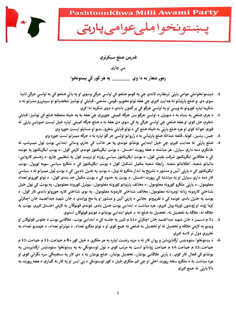 PkMAP Afghan Doc Final With Editing | PDF