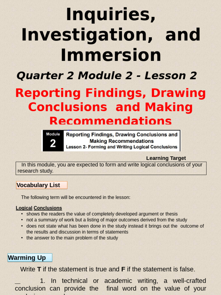 3is Q2 Module 2.2 1 | PDF | Argument | Analysis