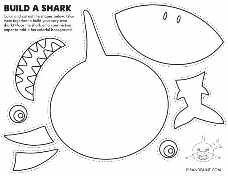 Build A Shark - Pjs and Paint | PDF