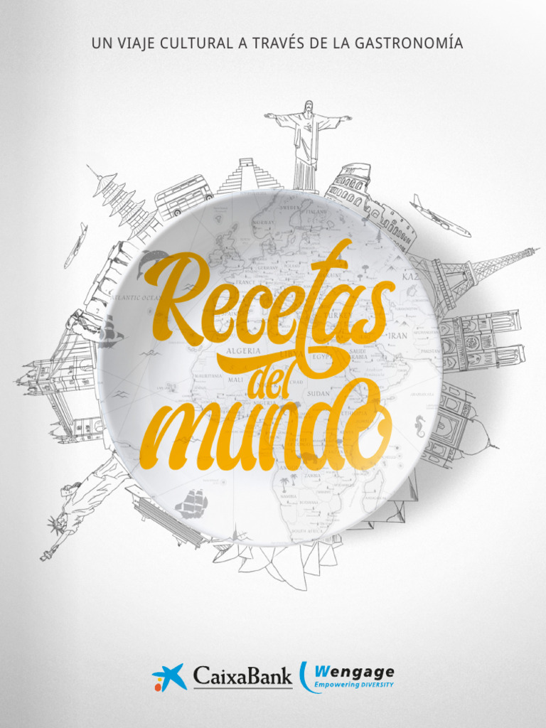 Recetas del Mundo: Un Viaje Gastronómico | PDF | sal | Panes