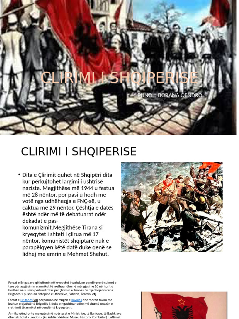 Clirimi I Shqiperise | PDF