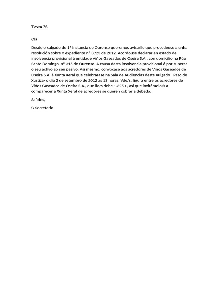 Marina - Texto 26 | PDF