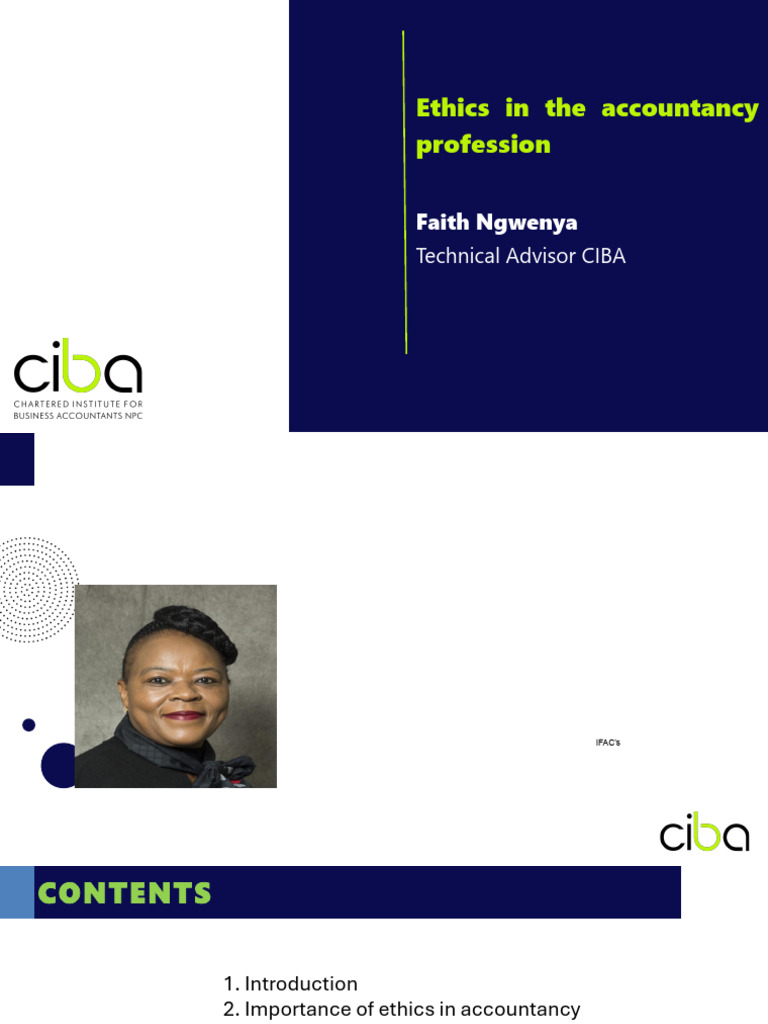 Ethics Unlocked Navigating The IESBA Code of Ethics October 2024 | PDF ...