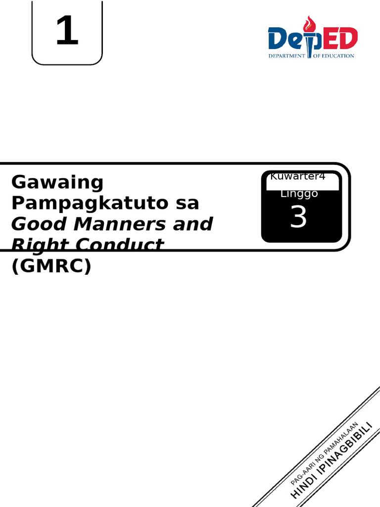 Las - GMRC 1 - Q4 - Week3 - V.2 | PDF