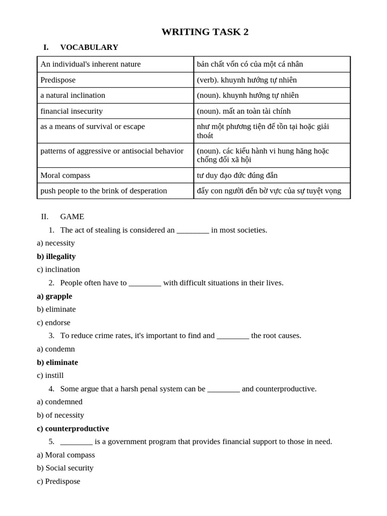 Writing Tasks 2 Crime 2 | PDF | Crimes | Crime & Violence