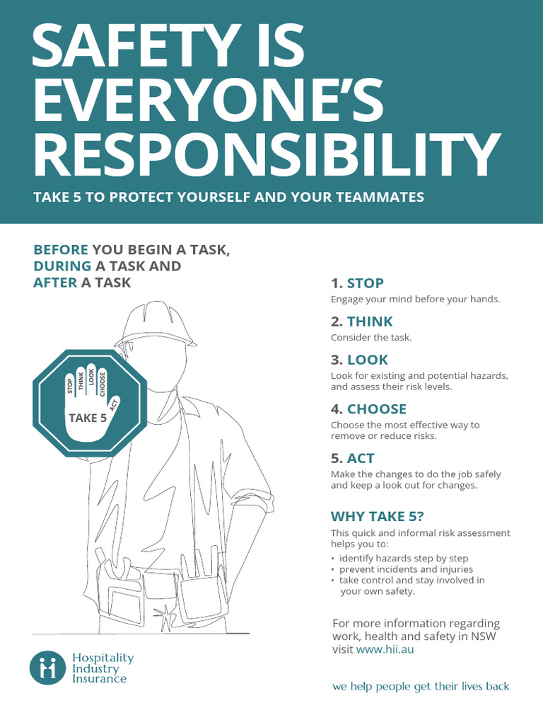 Safety Is Everyones Responsibility | PDF