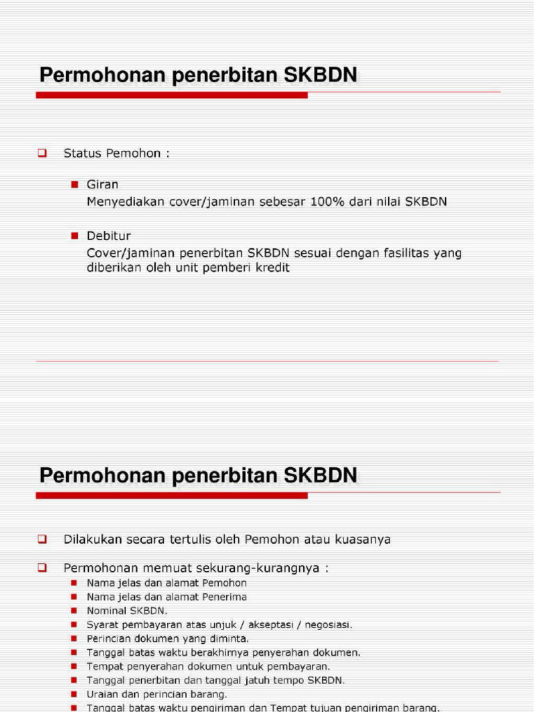 Skema SKBDN | PDF