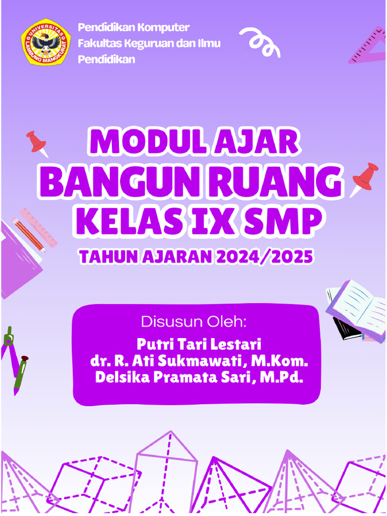 Putri Tari Lestari_Modul Ajar Matematika_111047 | PDF