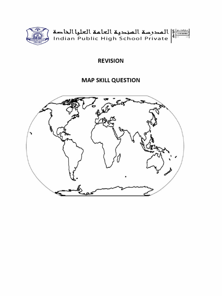 4..a::::..w14k11 KL 1 T 1 11: Revision Map Skill Question | PDF