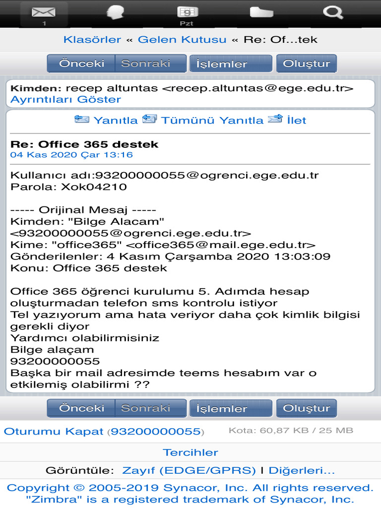 Zimbra Re Office 365 | PDF
