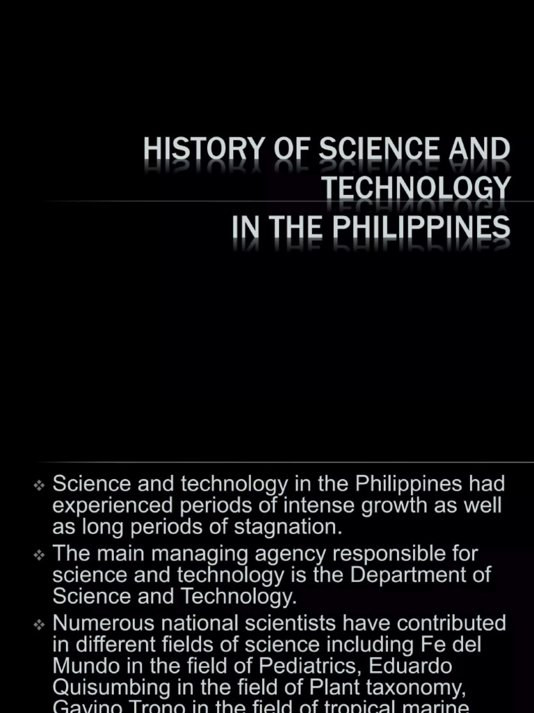 Lecture 3 STS in The Philippines | PDF