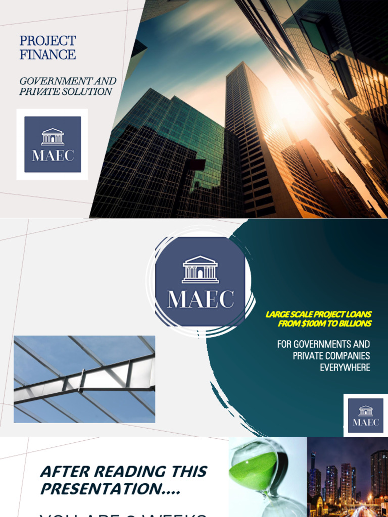 Maec Project Finance Sept 2023 | PDF | Loans | Banks