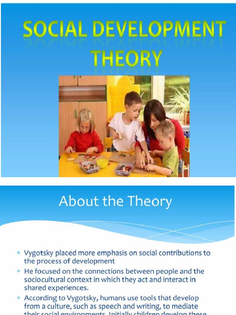 Vygotsky's Social Development Theory | PDF