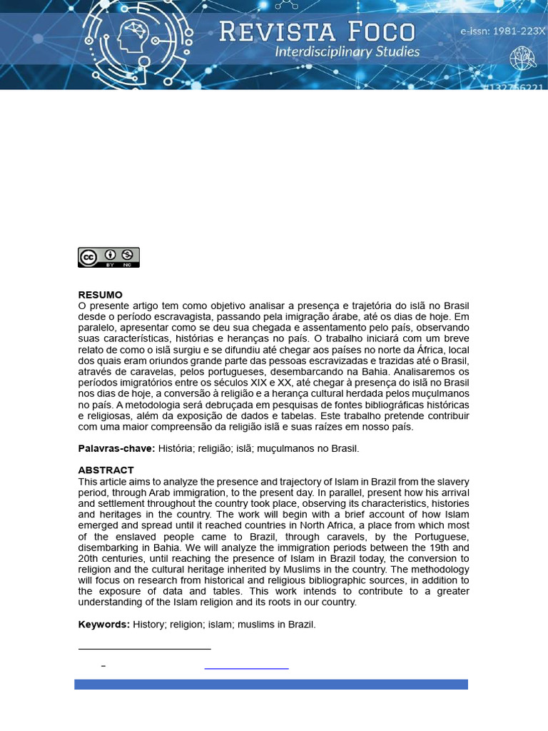 053+FOCO | PDF | Maomé | Brasil