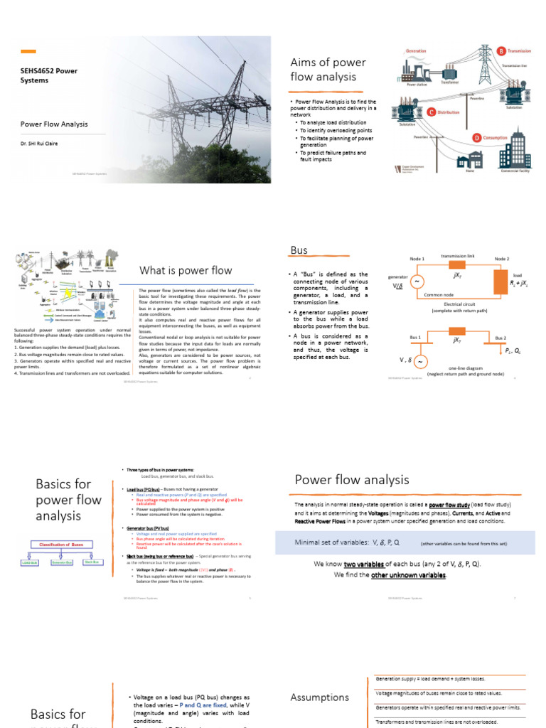 Power Flow Analysis in Power Systems | PDF | Electrical Engineering ...