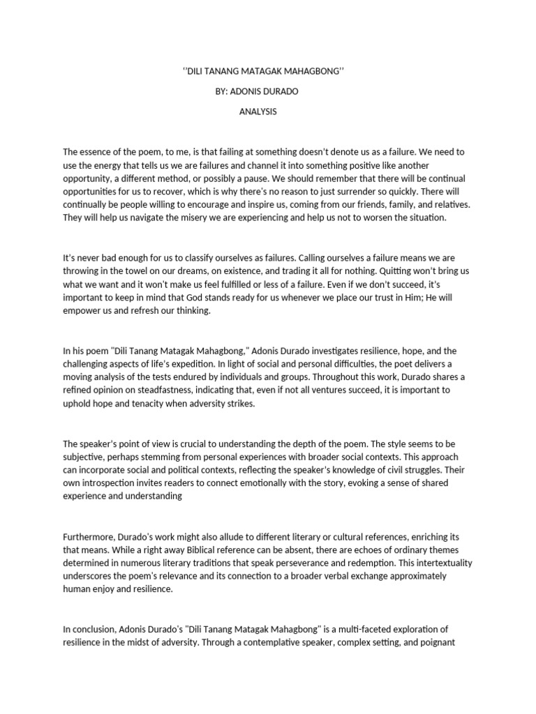 Doodle Analysis | PDF | Psychological Resilience | Psychology