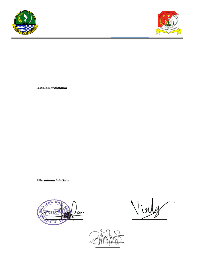 MUBES dan Pelantikan FOKSI 2025 | PDF