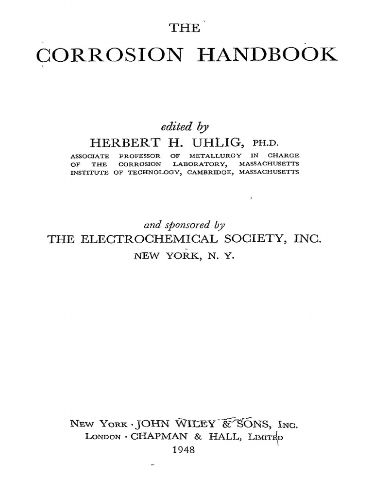 2015.133436.the Corrosion Handbook | PDF