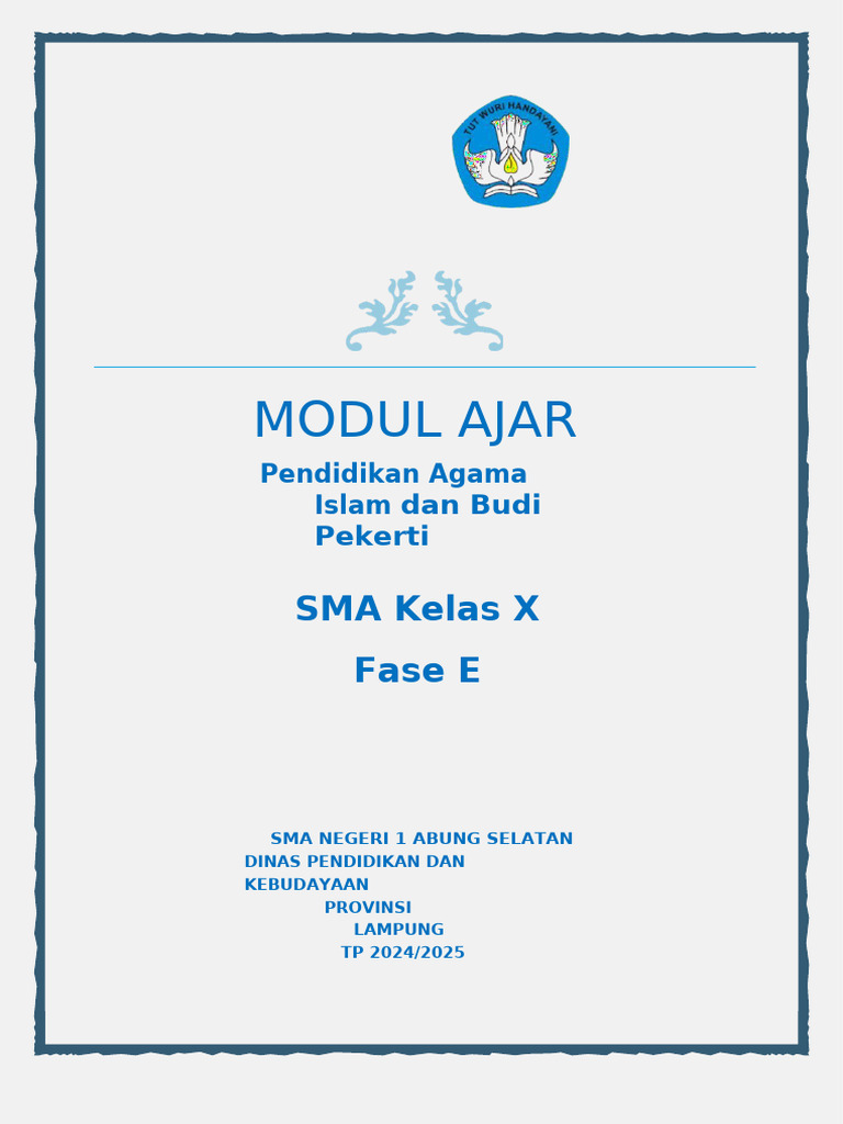 Modul Ajar 1 Al Quran | PDF
