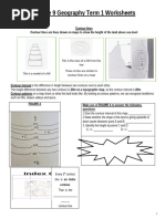 Grade 9 Map Skills: Contour Lines | PDF | Contour Line | Topography