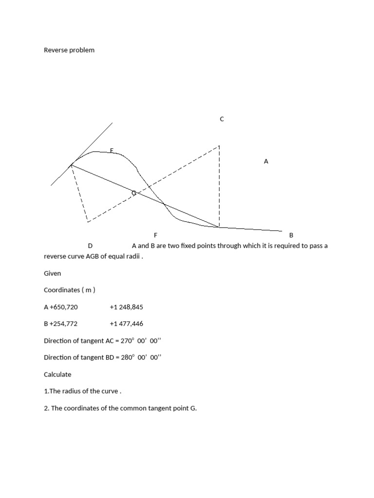 1630823908525_Reverse Curve Problem | PDF | Tangent | Geometry