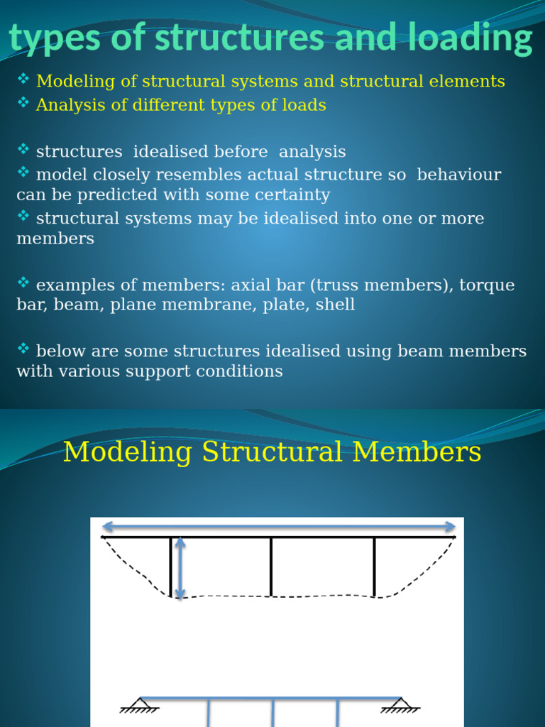 2. Modeling Structures and Loads | PDF