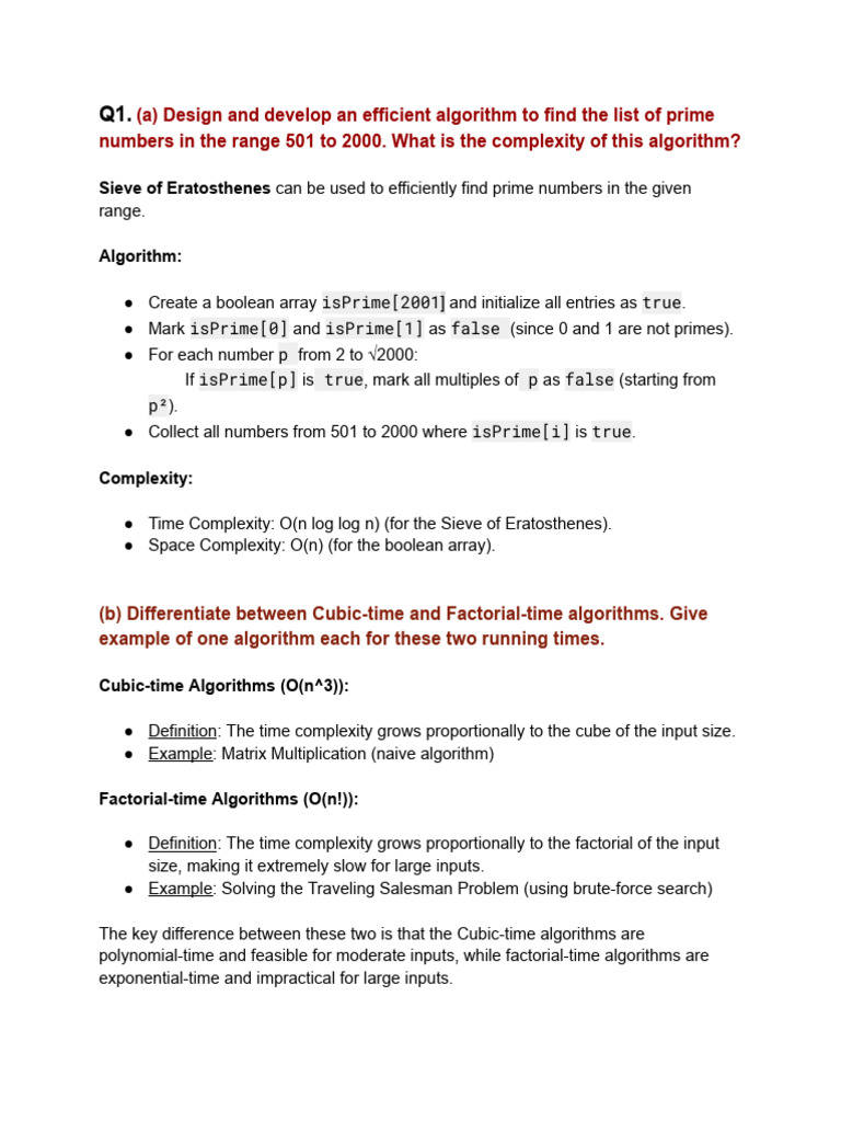Algorithm Analysis & Complexity | PDF | Time Complexity | Combinatorics