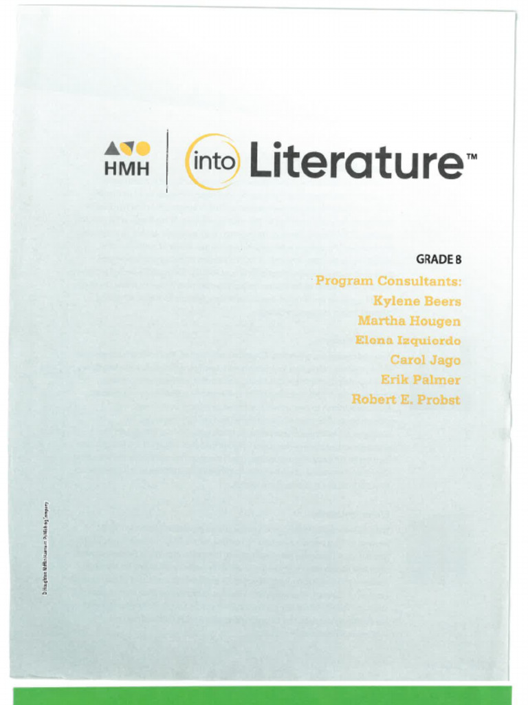 Eng Lit 8 | PDF