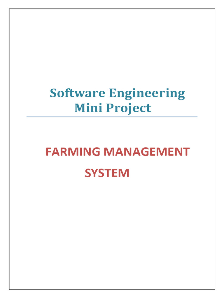 Farming Management System Info. | PDF | Pesticide | Information