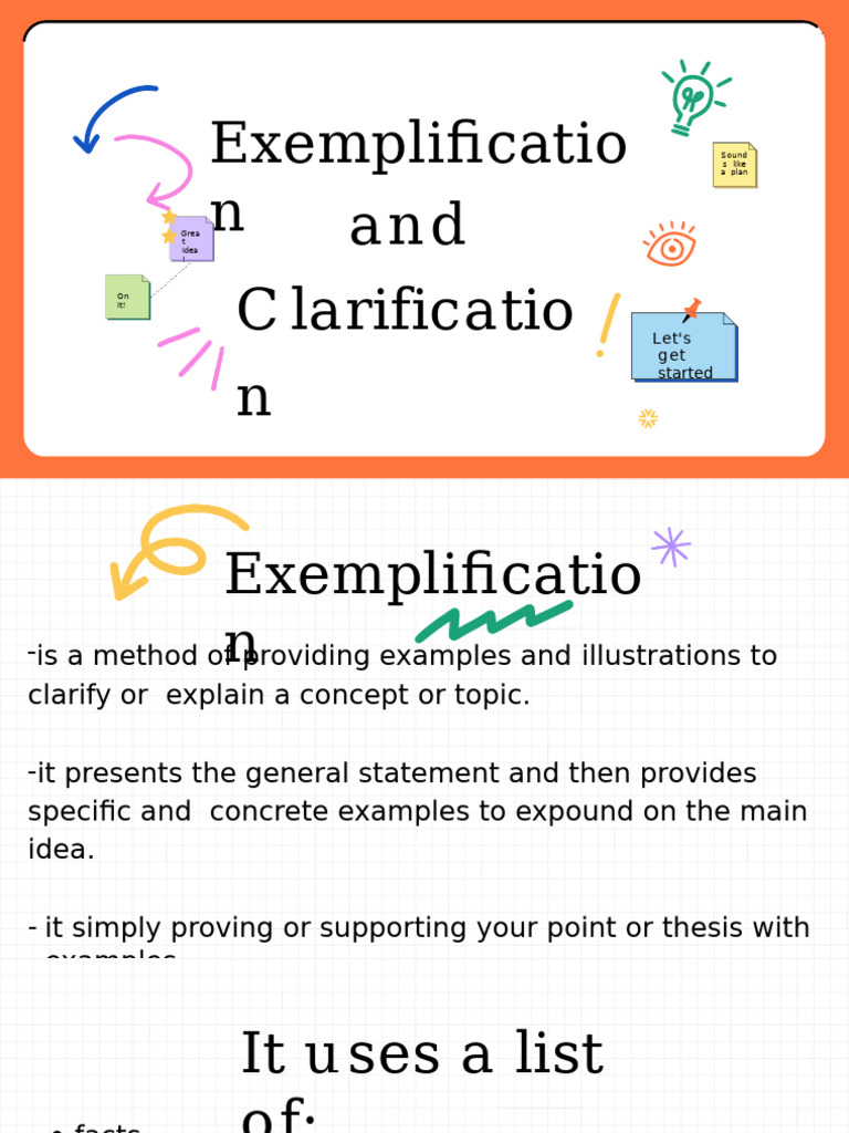 Explication and Clarification 1 | PDF