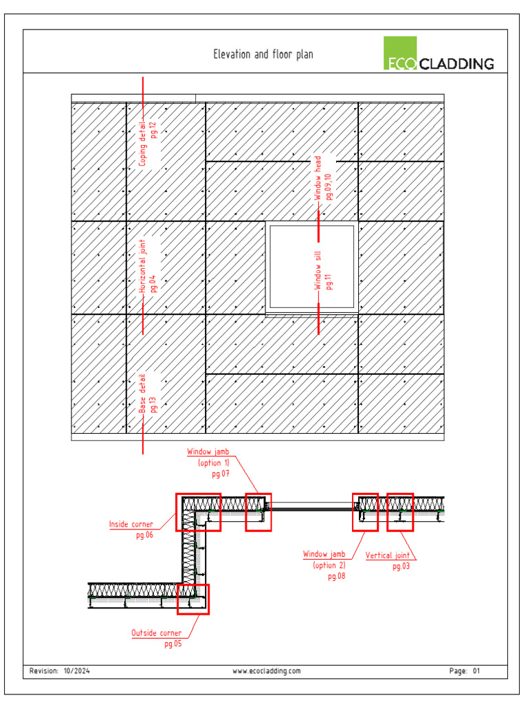 ECO Sigma Vci.10 System Details | PDF | Wall | Window