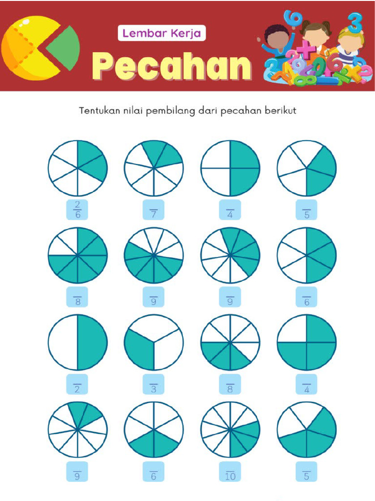 MTK Pecahan 1a | PDF