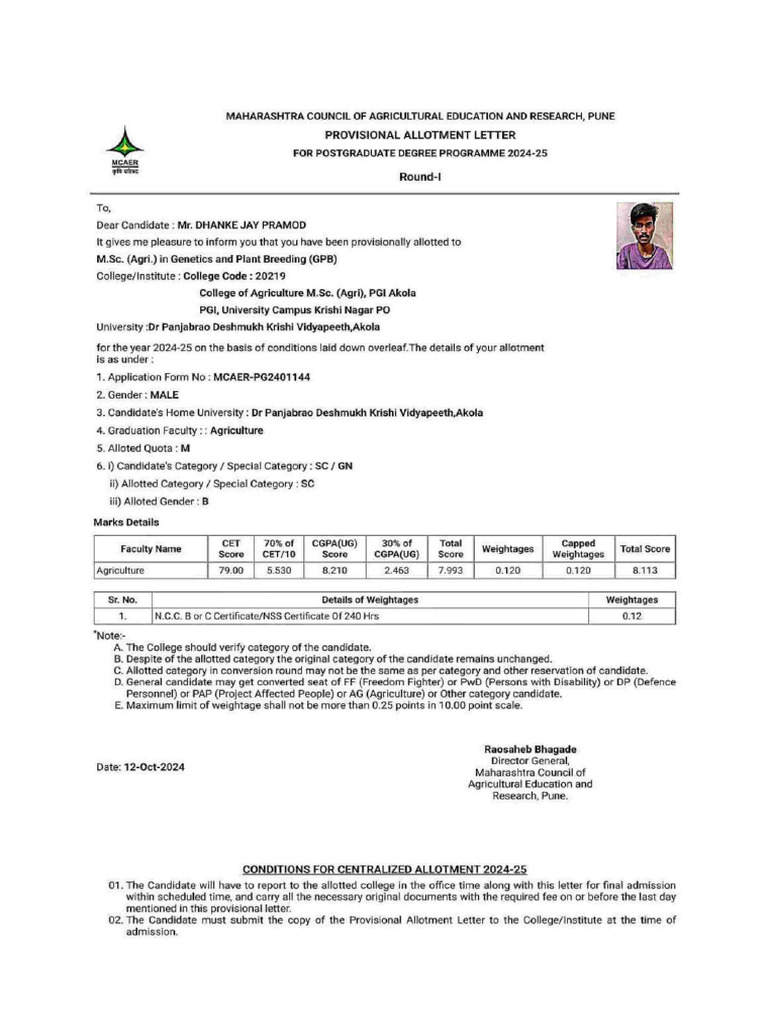 Jay Allotment Letter-Compressed (1) Compressed Compressed Compressed Compressed | PDF