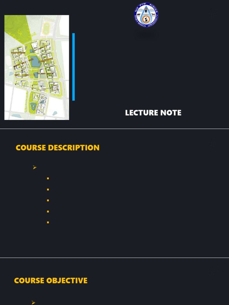 Basic Urban Design Lecture 1 | PDF | Urban Design | Urban Planning